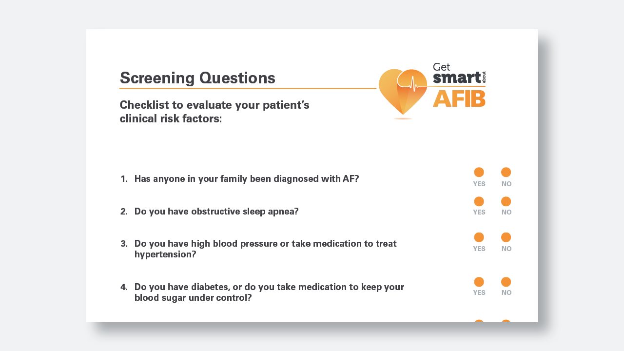 Resources about AF for healthcare professionals | Get Smart About AFIB